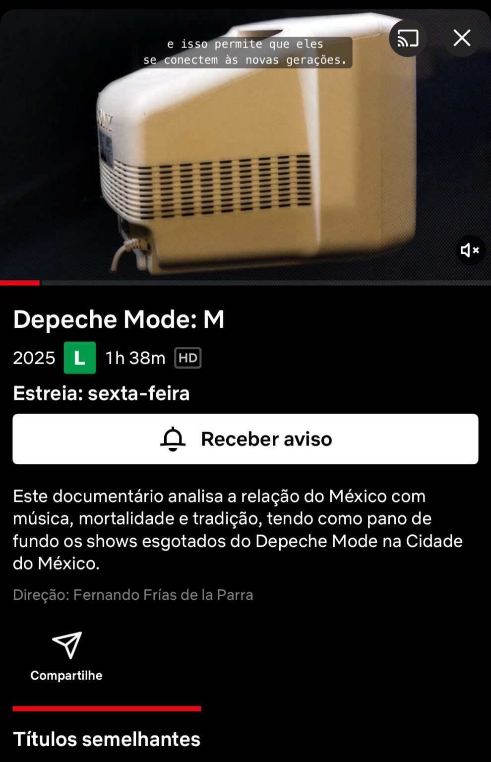 Filme-concerto do Depeche Mode aparece na lista de lançamentos da ...